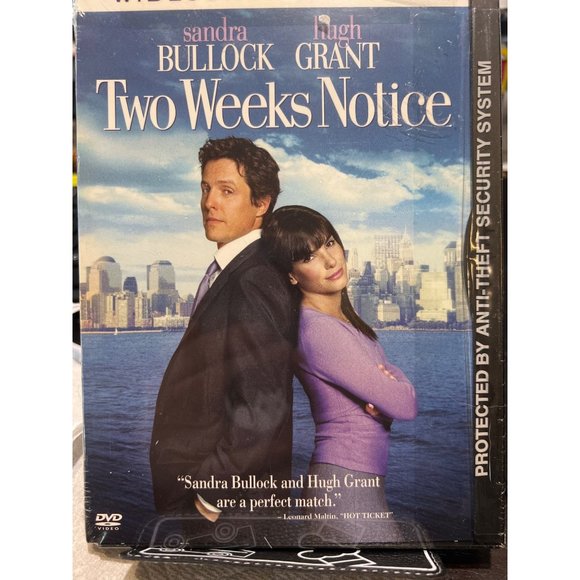 Media | Two Weeks Notice Dvd 203 Widescreen Brand New Sealed Hugh Grant ...